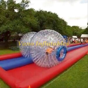 Human Hamster Ball Race Track - New Zorb Racing Game